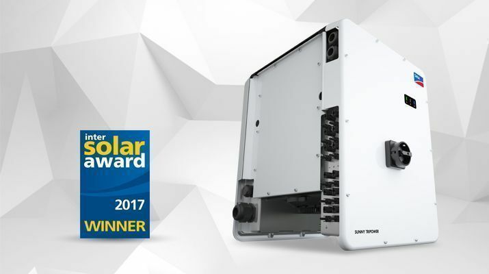 SMA Receives Intersolar Award for the Sunny Tripower CORE1 | SMA Australia