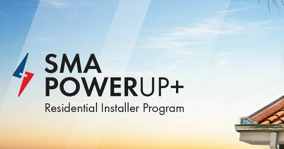 SMA POWERUP+ Residential Installer Program | SMA America