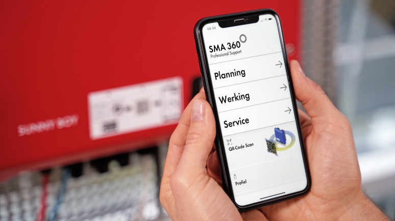 SMA 360°: Nieuwe app biedt installateurs in zonne-energie allround ...