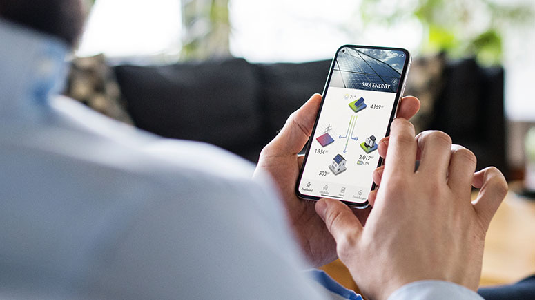 Die SMA Energy App macht Energiesparen noch einfacher | SMA Solar