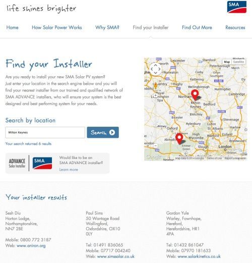 SMA Solar UK’s award winning UK consumer portal “Life Shines Brighter ...