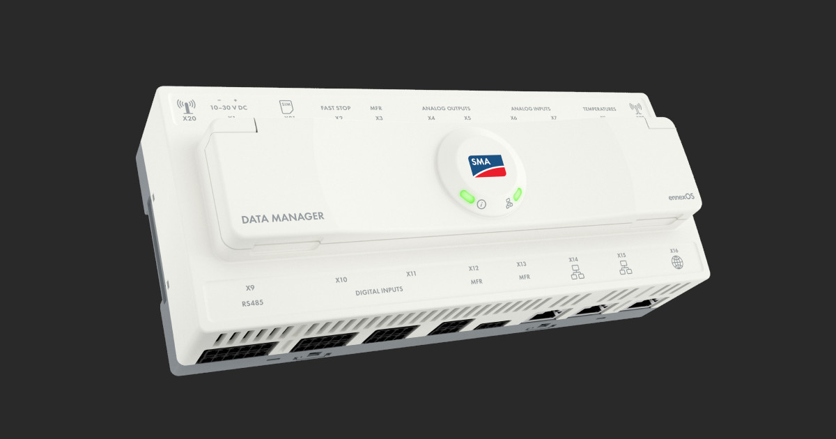 SMA Data Manager M per impianti fotovoltaici | SMA Italia