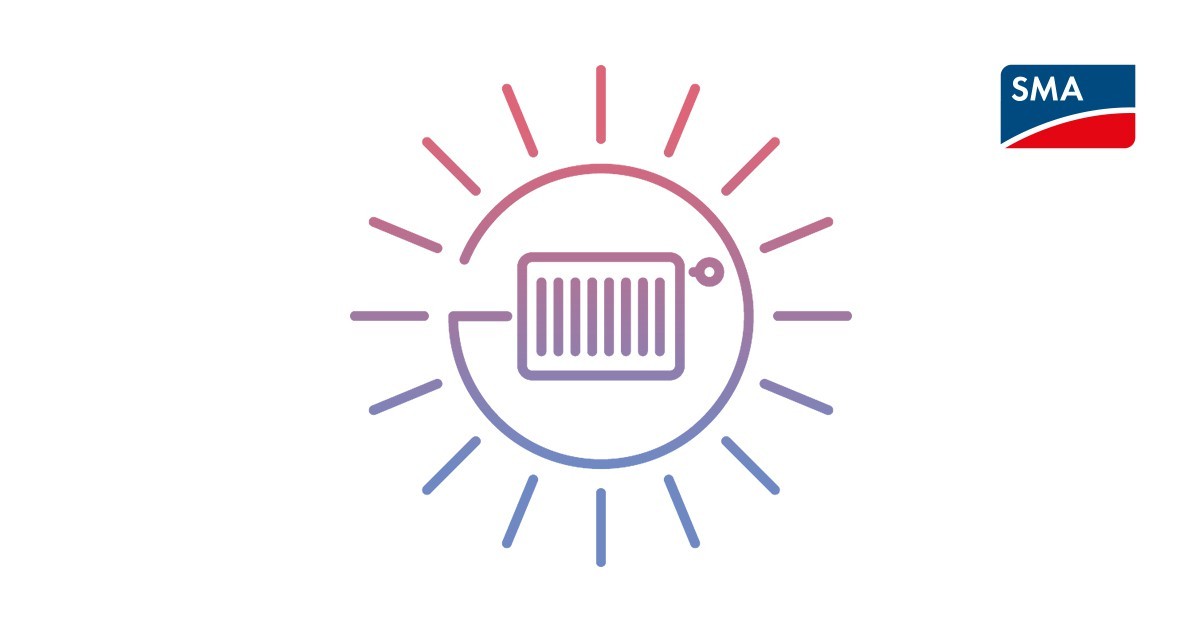 Heat with solar power » Home | SMA Solar