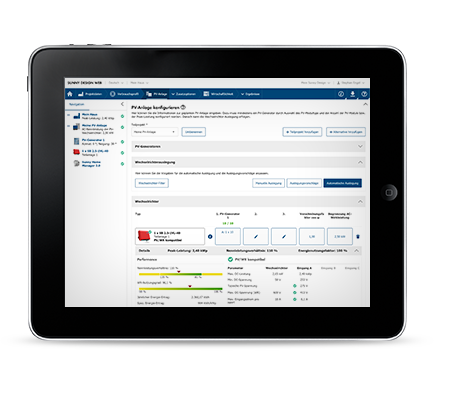 Quick & Comfortable Design of PV: Sunny Design | SMA America