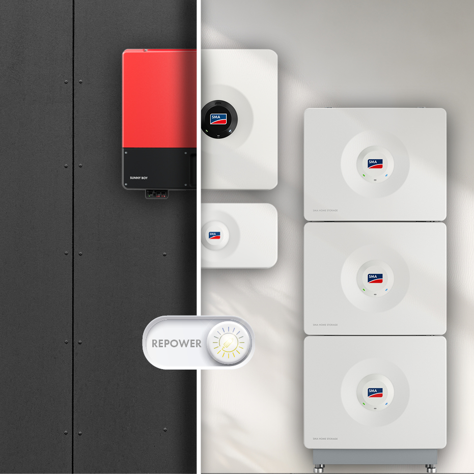 Repower solar with SMA Home Storage Solution | SMA Australia